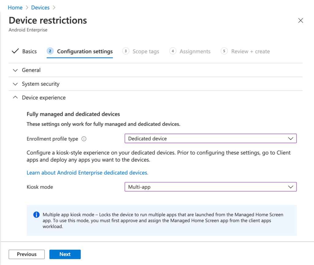 All about Microsoft Intune | Android Enterprise corporate-owned dedicated devices and Azure AD ...