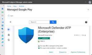 Getting started with Microsoft Defender for Endpoint for Android – All about Microsoft Intune
