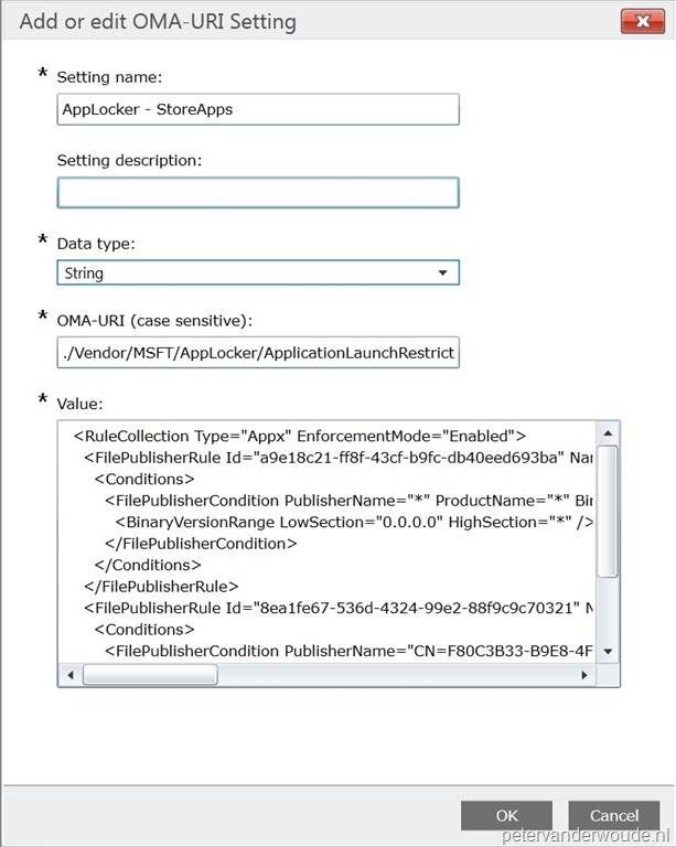 All About Microsoft Intune Managing Applocker On Windows 10 Via Oma Dm