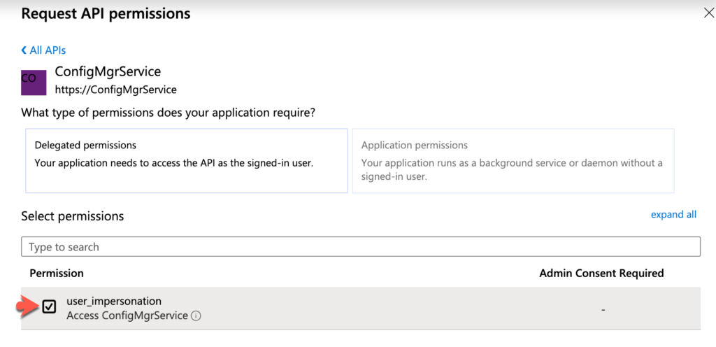 Enabling the ConfigMgr administration service through the cloud ...