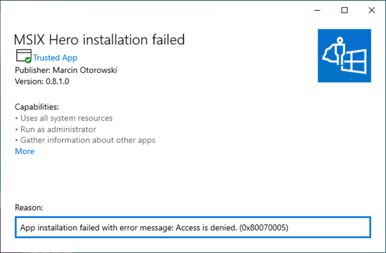 Prevent non-administrator users from installing Windows app packages via Windows 10 MDM – All ...