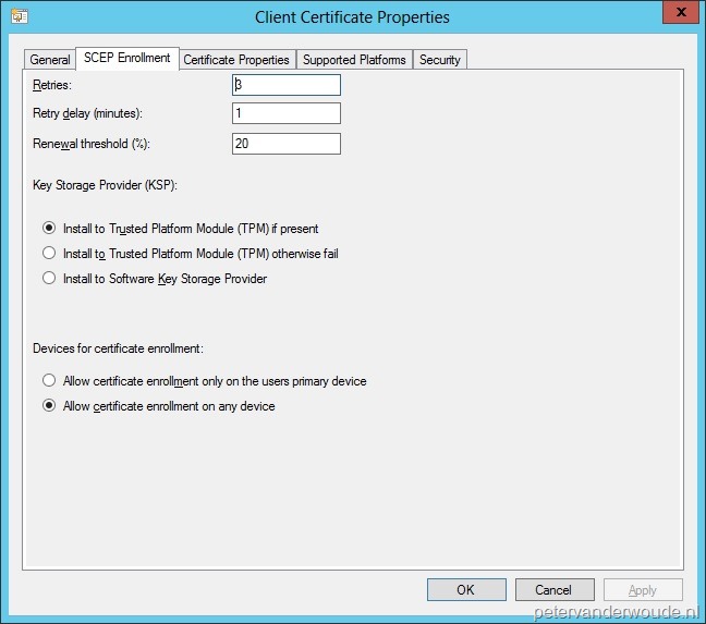 All about Microsoft Intune | Deploying Certificate Profiles with ...