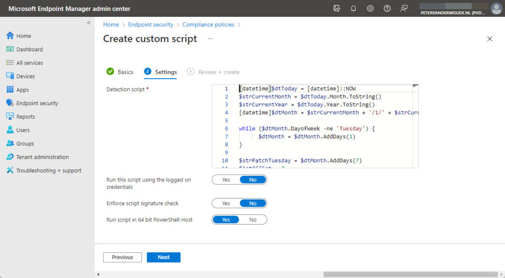 All about Microsoft Intune | Using update status as part of the ...