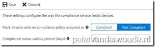 Default device compliance status – All about Microsoft Intune