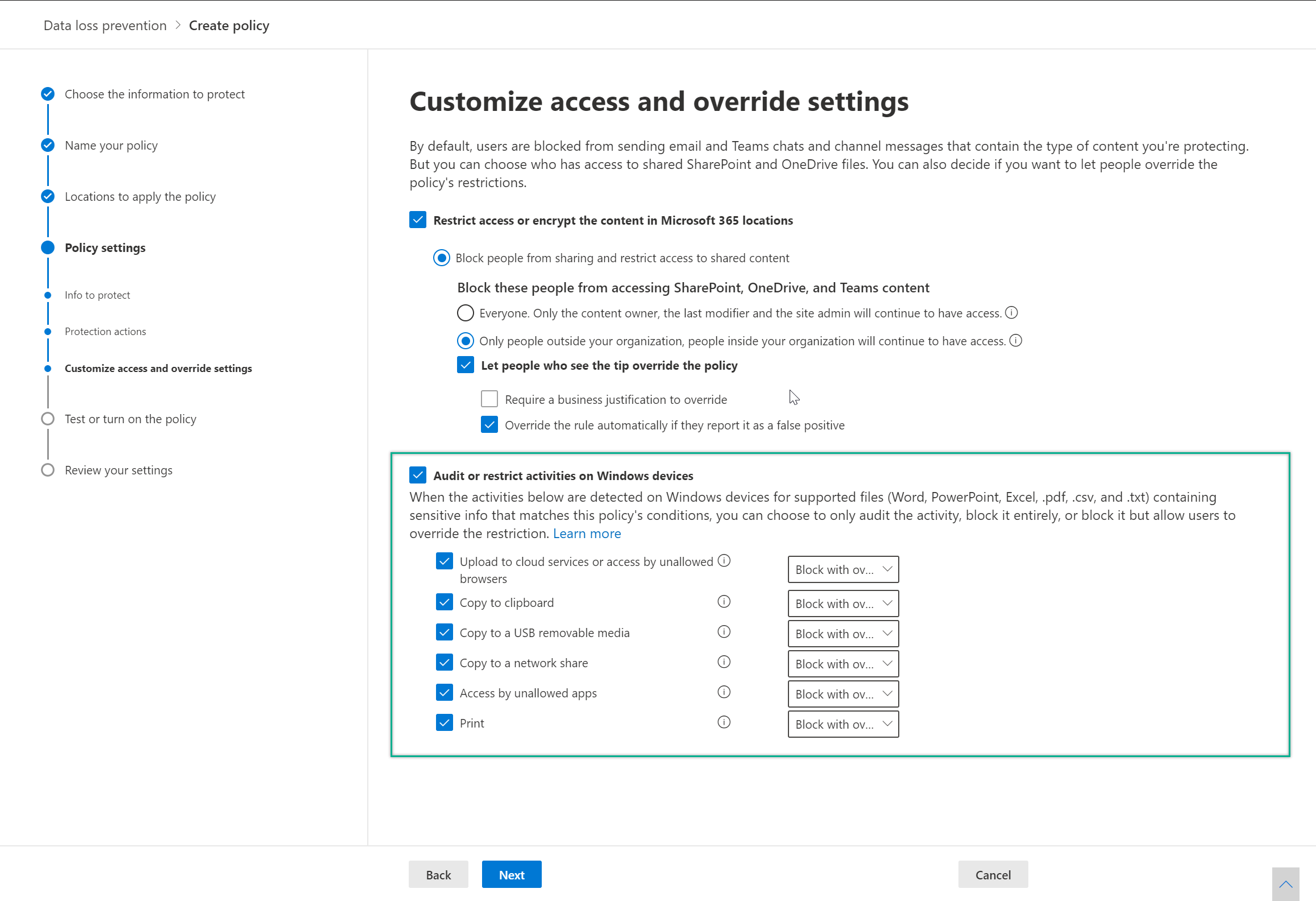 Getting started with Endpoint Data Loss Prevention – All about ...
