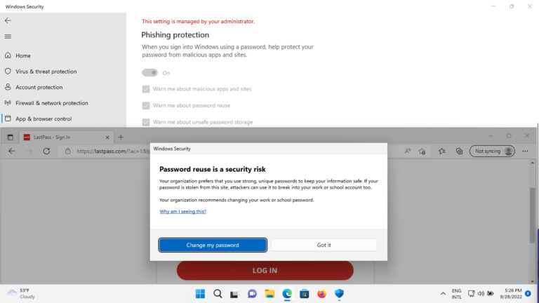Working with enhanced phishing protection in Microsoft Defender SmartScreen – All about ...