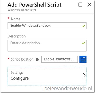 All about Microsoft Intune | Simply enabling Windows Sandbox
