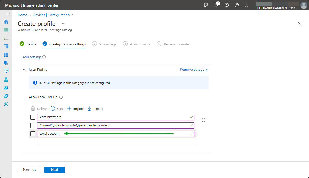 All about Microsoft Intune | Fixing self-service when restricting the ...