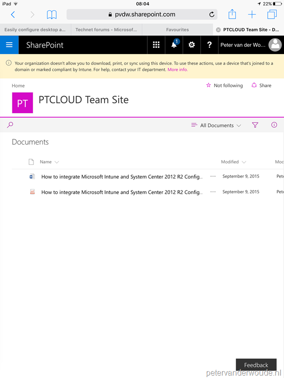 All about Microsoft Intune | Conditional access and app enforced ...