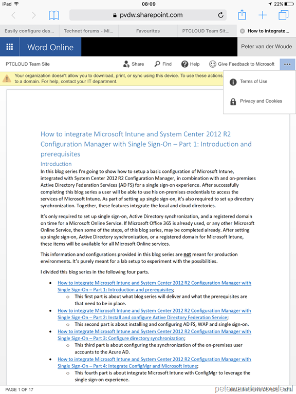 All about Microsoft Intune | Conditional access and app enforced ...