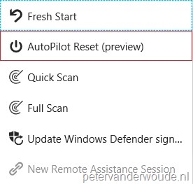 All about Microsoft Intune | Remote Windows AutoPilot Reset