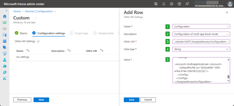 All About Microsoft Intune Configuring Multi App Kiosk Mode On Windows 11