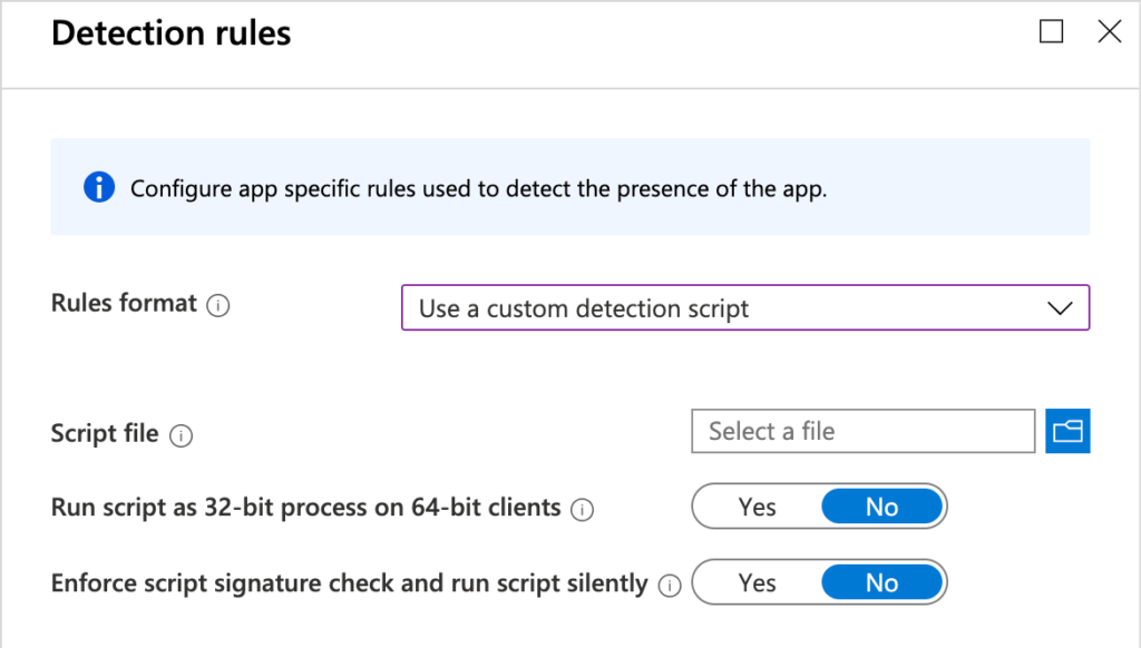 All about Microsoft Intune | Working with (custom) detection rules for Win32 apps
