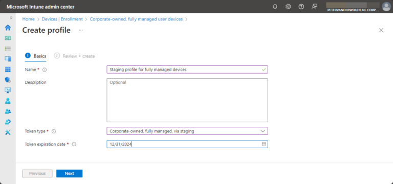 Staging corporate Android devices – All about Microsoft Intune
