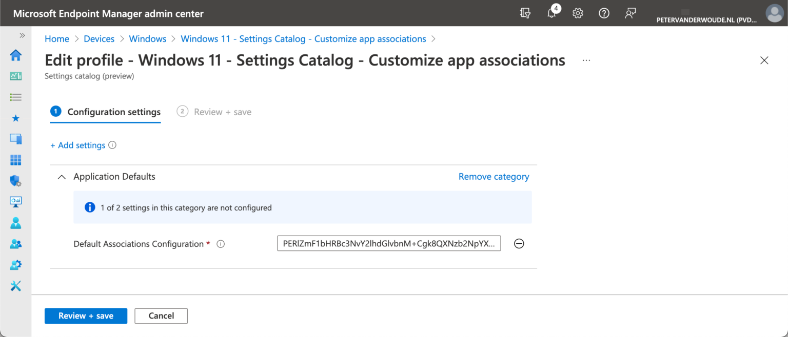 All About Microsoft Intune Customizing The Default App Associations 7701