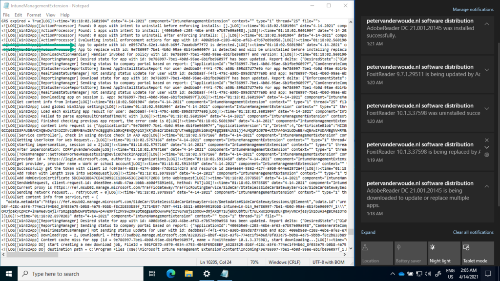 Working with supersedence relationships for Win32 apps – All about Microsoft Intune