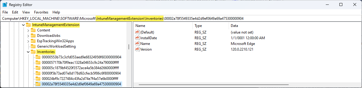 All about Microsoft Intune | Understanding Win32 app inventory