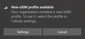 Configuring eSIM profiles on Windows devices – All about Microsoft Intune